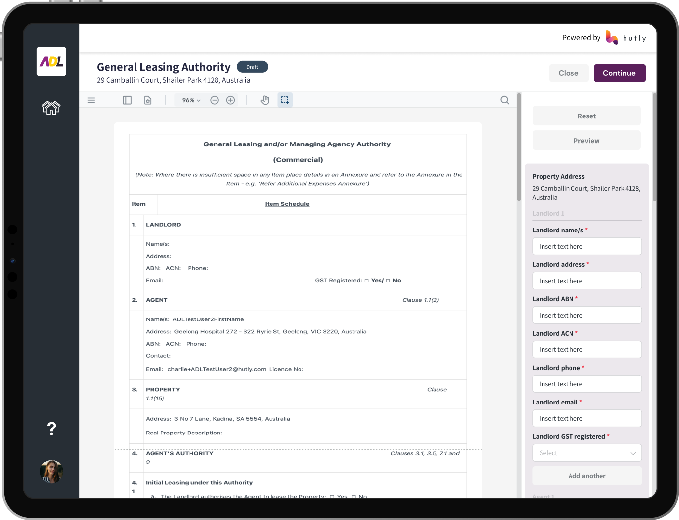ADL Forms
